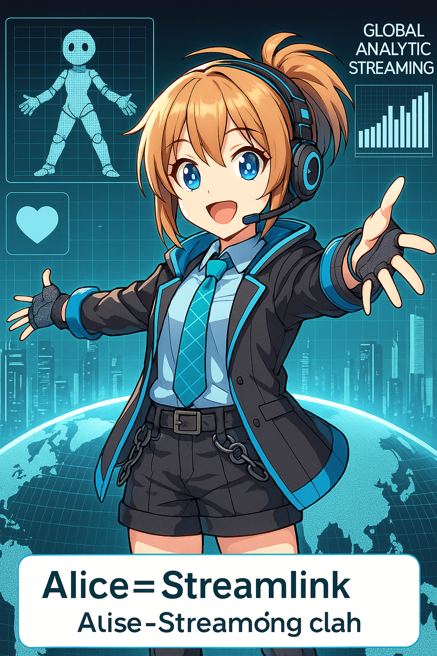 アリス＝ストリームリンク（Alice＝Streamlink） : GPTに聞いてみた：tatakichi-works