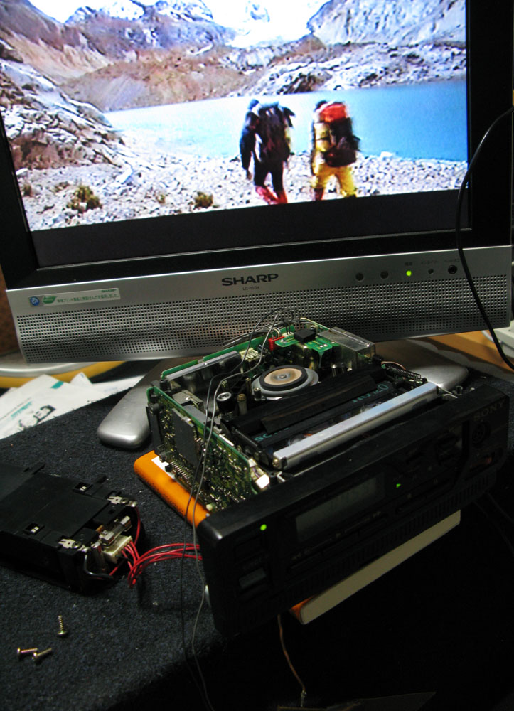 SONY EV-C8 （8mmビデオレコーダー） : フラットバーロードで行こう！