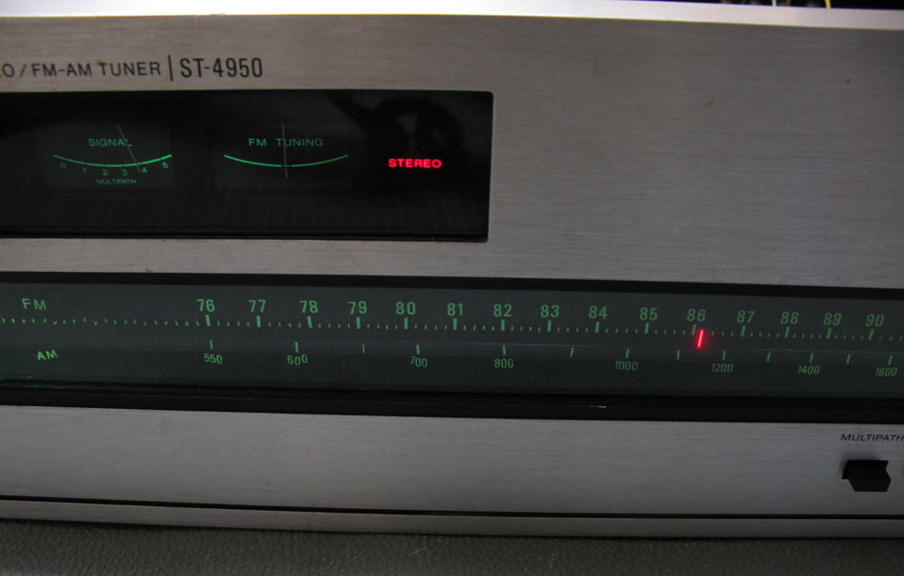 SONY ST-4950 （FM/AMチューナー） : フラットバーロードで行こう！