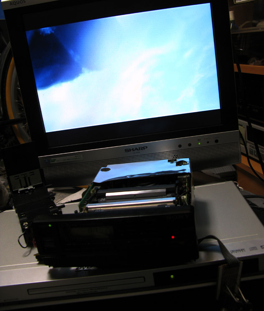 SONY EV-C8 （8mmビデオレコーダー） : フラットバーロードで行こう！