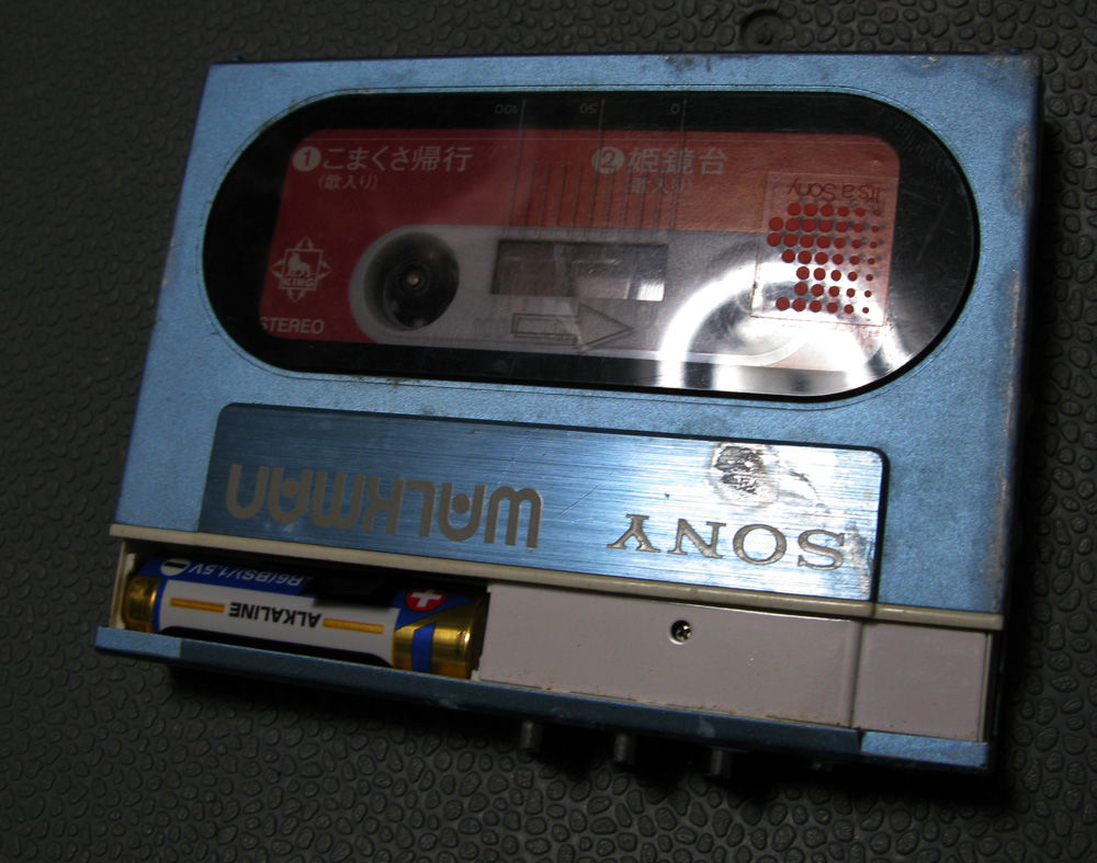 SONY WM-20(カセットウォークマン) : フラットバーロードで行 SONY WM-20(カセットウォークマン) : フラットバーロードで行
