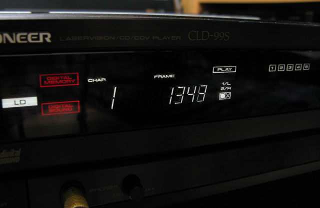 パイオニア CLD-99S （CD/LDプレーヤー） : フラットバーロードで行こう！