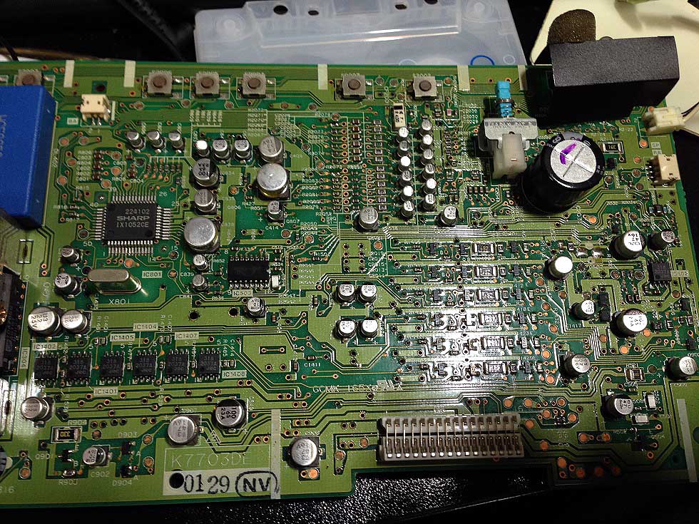 プロジェクター （SHARP XV-P1） : ♪ SUPER JUNK AUDIO POWER