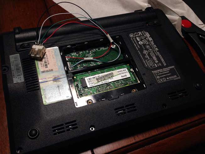 EeePCをイイPCに改造するぞ！ (ASUS EeePC4G-X P701) : ♪ SUPER JUNK AUDIO POWER