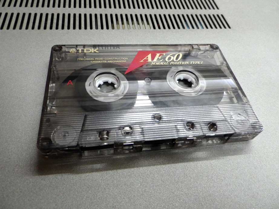 久しぶりにカセットテープへ録音 [Victor KD-A6] : ♪ SUPER JUNK AUDIO POWER