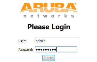 5-2(3) WebUIの設定（Aruba） : 基礎から学ぶ無線LANの設定と設計