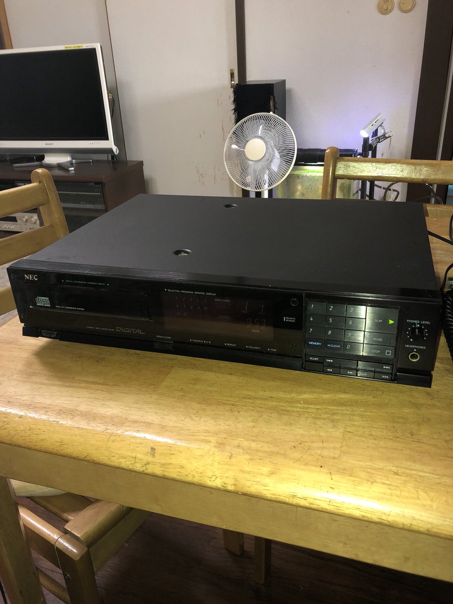 team_junkerのきままなブログ : NEC CD-810を修理