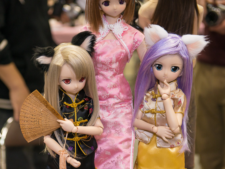 自由な色で広げたい:ドールズパーティ29に行ってきた（お茶会スペース1）