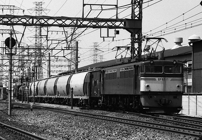 よういちの徒然草:EF65を1から順に貼ってみよう！。 EF6516～20