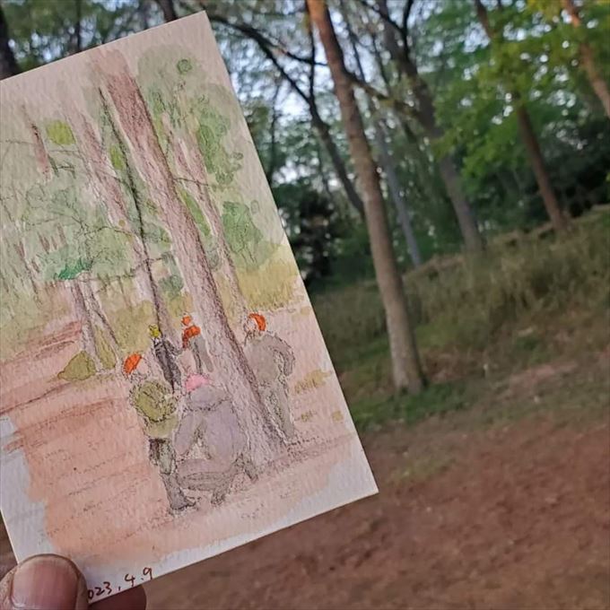 2023年4月10日千葉県千葉市中央区 川戸の森BAT-2セミナー : TAO《Teddy's Arbor Orb》