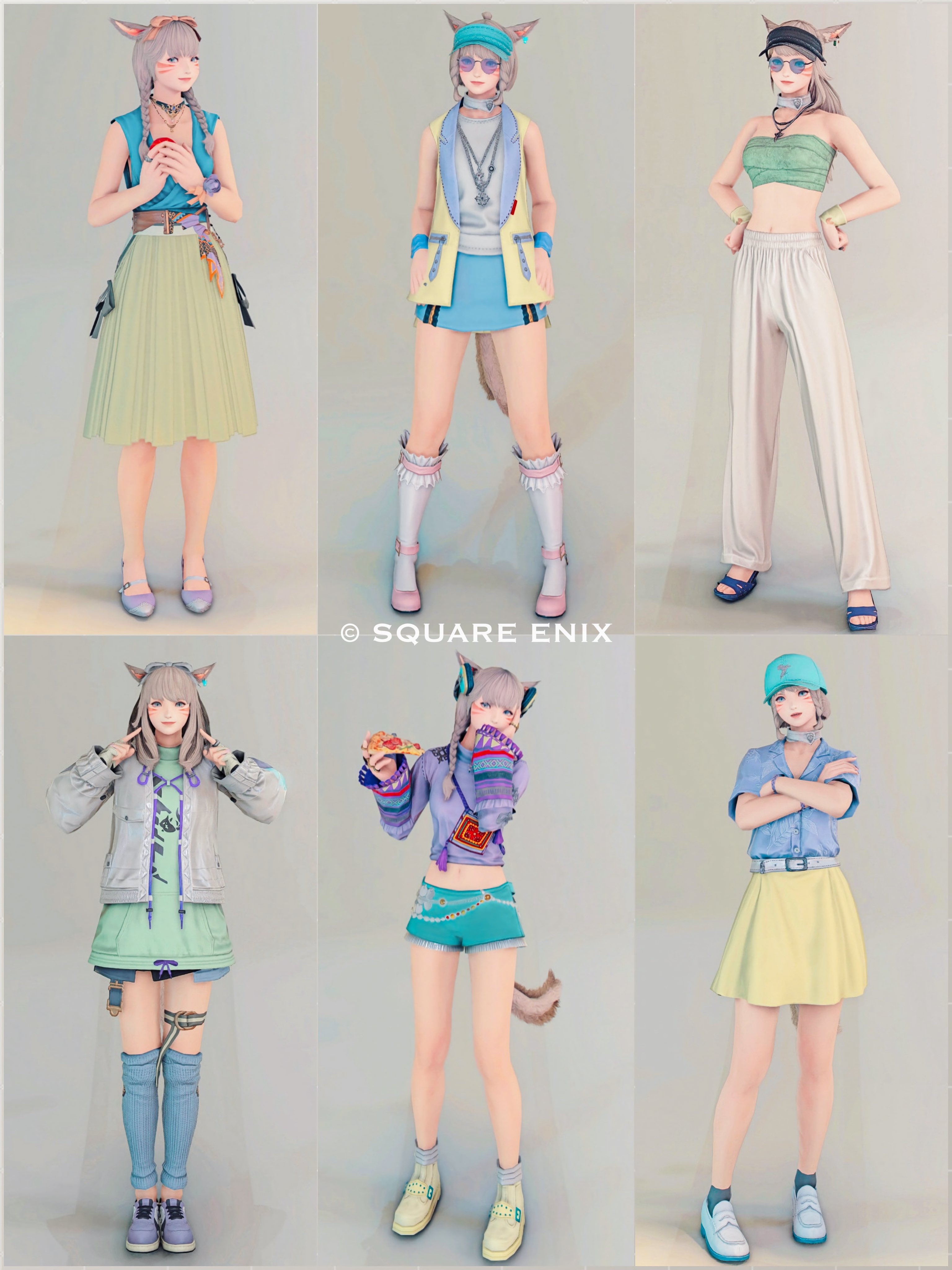 【FF14】ミラプリコーディネートPart57：ネトゲ速報