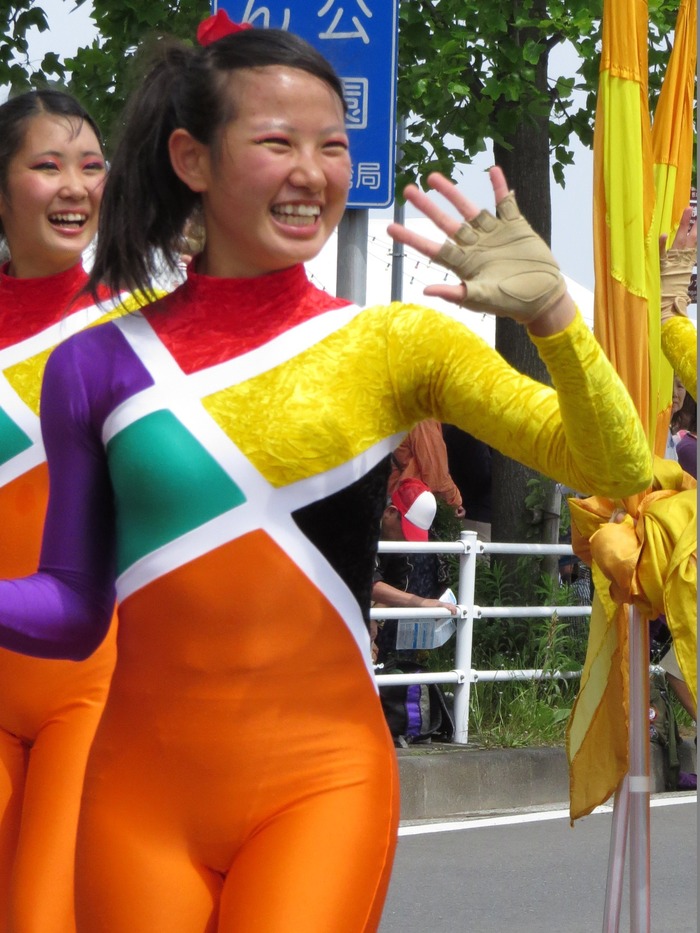 非日常的まったり通信 : 2016年横浜開港記念みなと祭国際仮装行列第64回ザよこはまパレード その118（神奈川県立湘南台高等学校吹奏楽部 ...