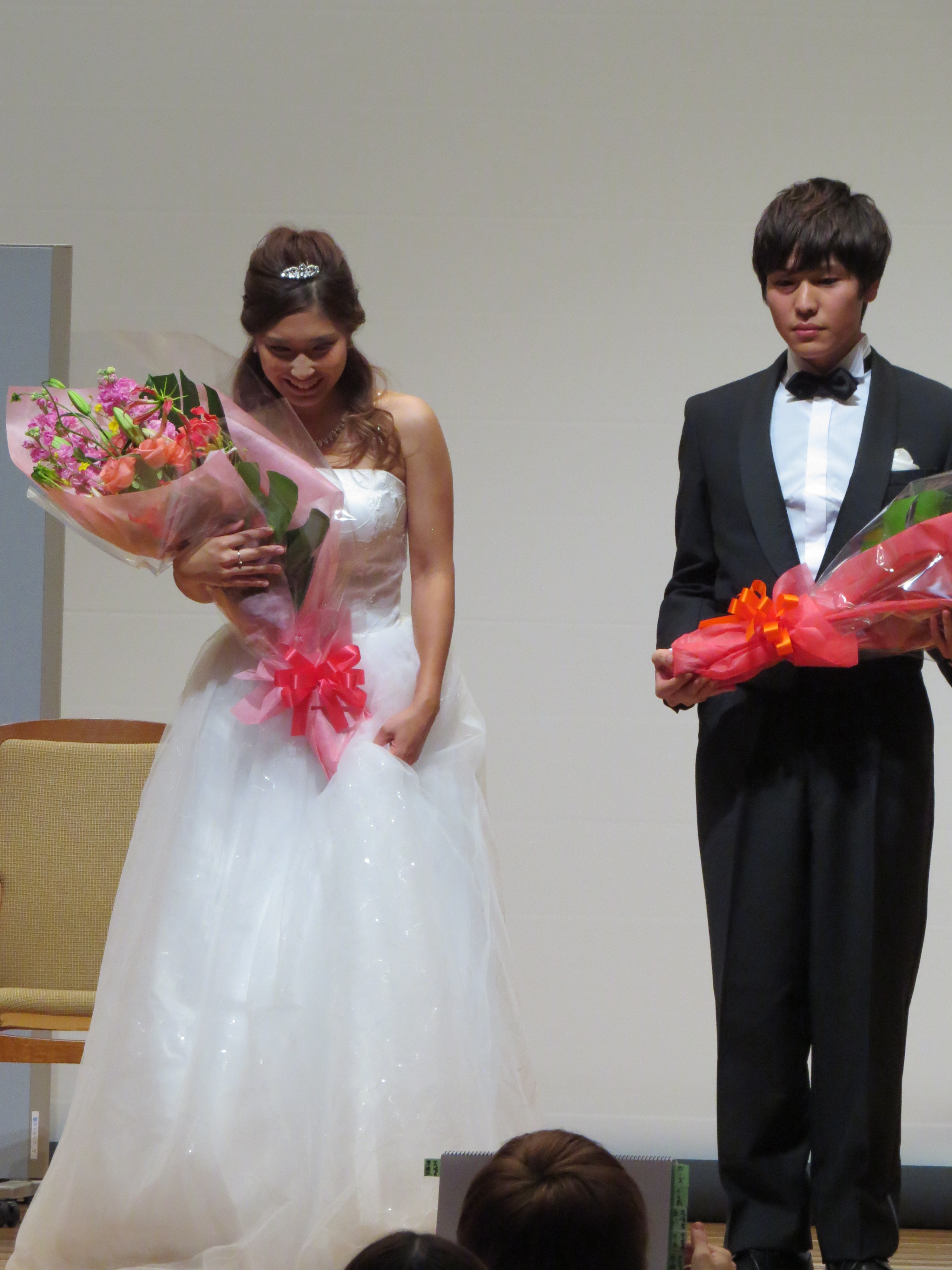 日本大学生物資源学部の「藤桜祭」で行われた、Ms. & Mr. NUBSコンテストの結果発表 : 藤沢イベント通信