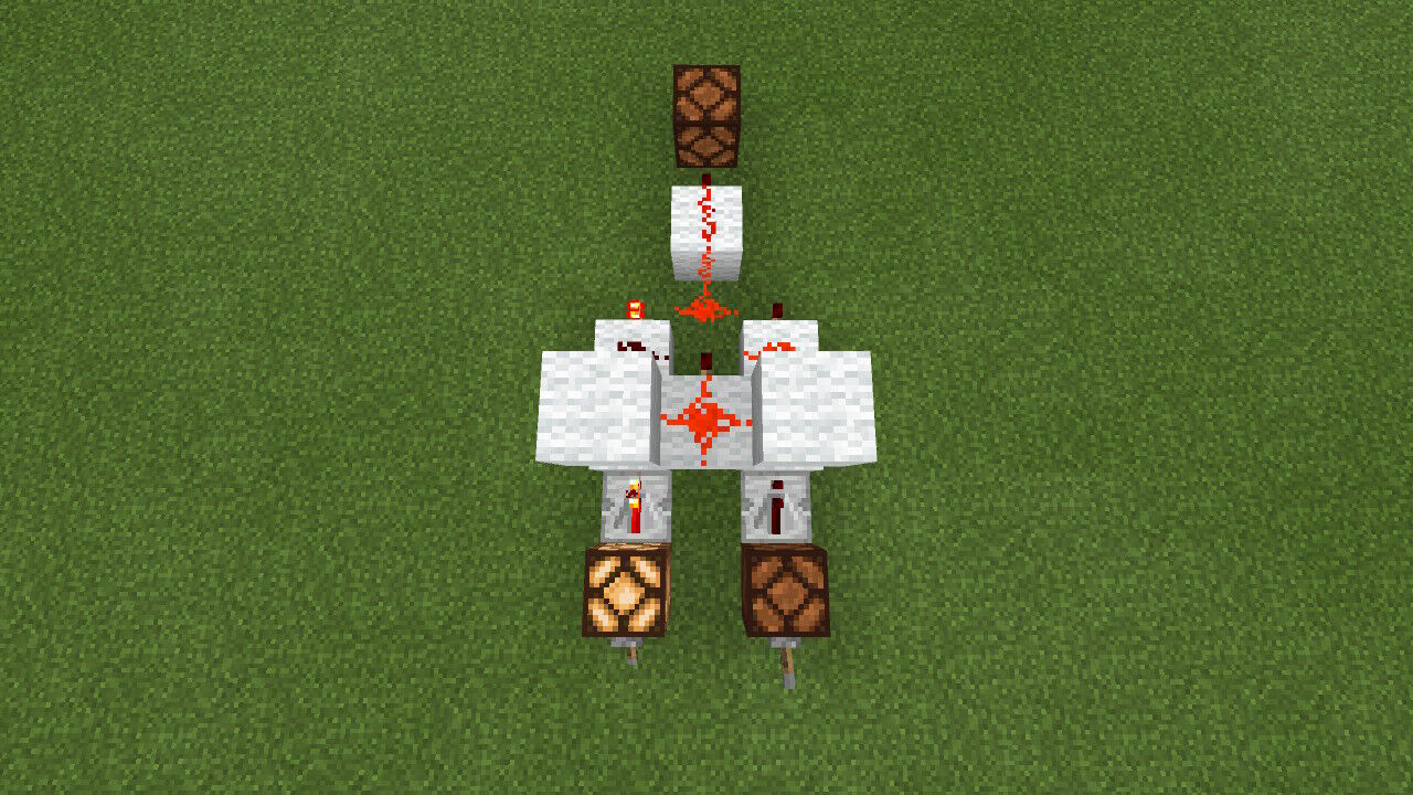 【覚えれば簡単!】minecraft xnor回路について : tera_tetsuのblog