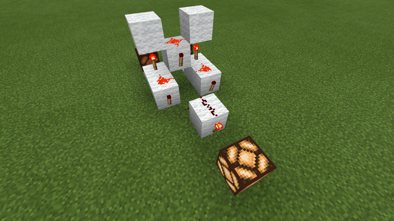 【覚えれば簡単!】minecraft xnor回路について : tera_tetsuのblog