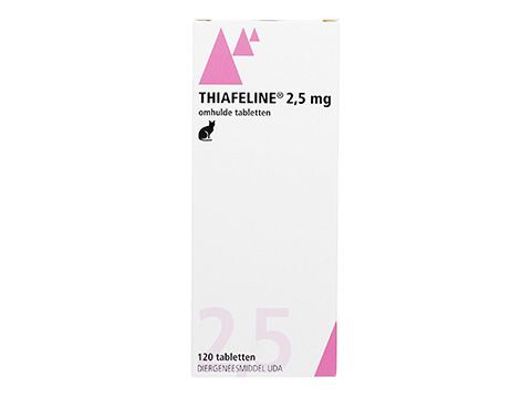 フェリマゾール猫用(Thiafeline)2.5mg 【1箱120錠】