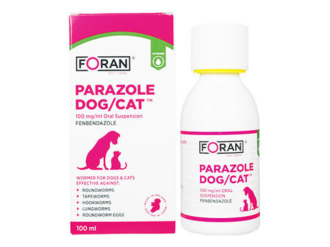 パラゾール犬猫用経口液(Parazole) 【1本100ml】