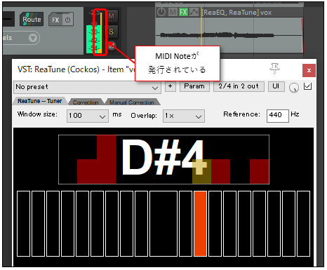 REAPERで音声をMIDIに変換 (2) ピッチ検出でNote生成 : ペロリーパー | PeloREAPER