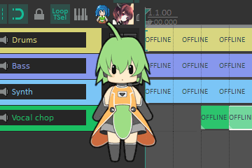 REAPERでFL-ChanとREAPER-Chanを躍らせてみよう : ペロリーパー | PeloREAPER