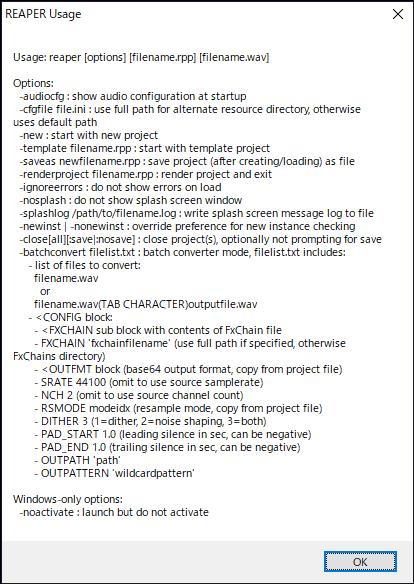 REAPER (Command Line) : ペロリーパー | PeloREAPER