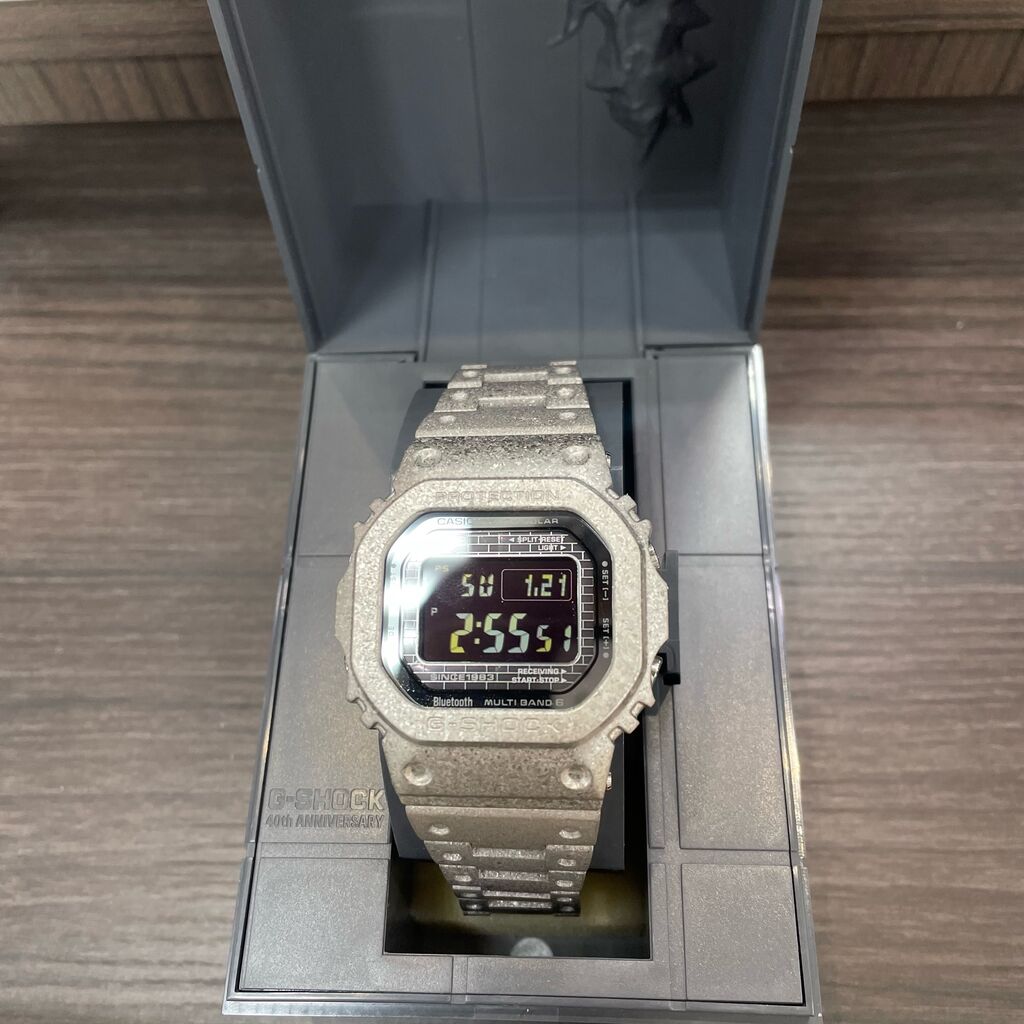 G-SHOCK 40th記念モデル 【GMW-B5000PS-1JR】CASIO : タイムズ G-SHOCK 40th記念モデル 【GMW-B5000PS-1JR】CASIO : タイムズ