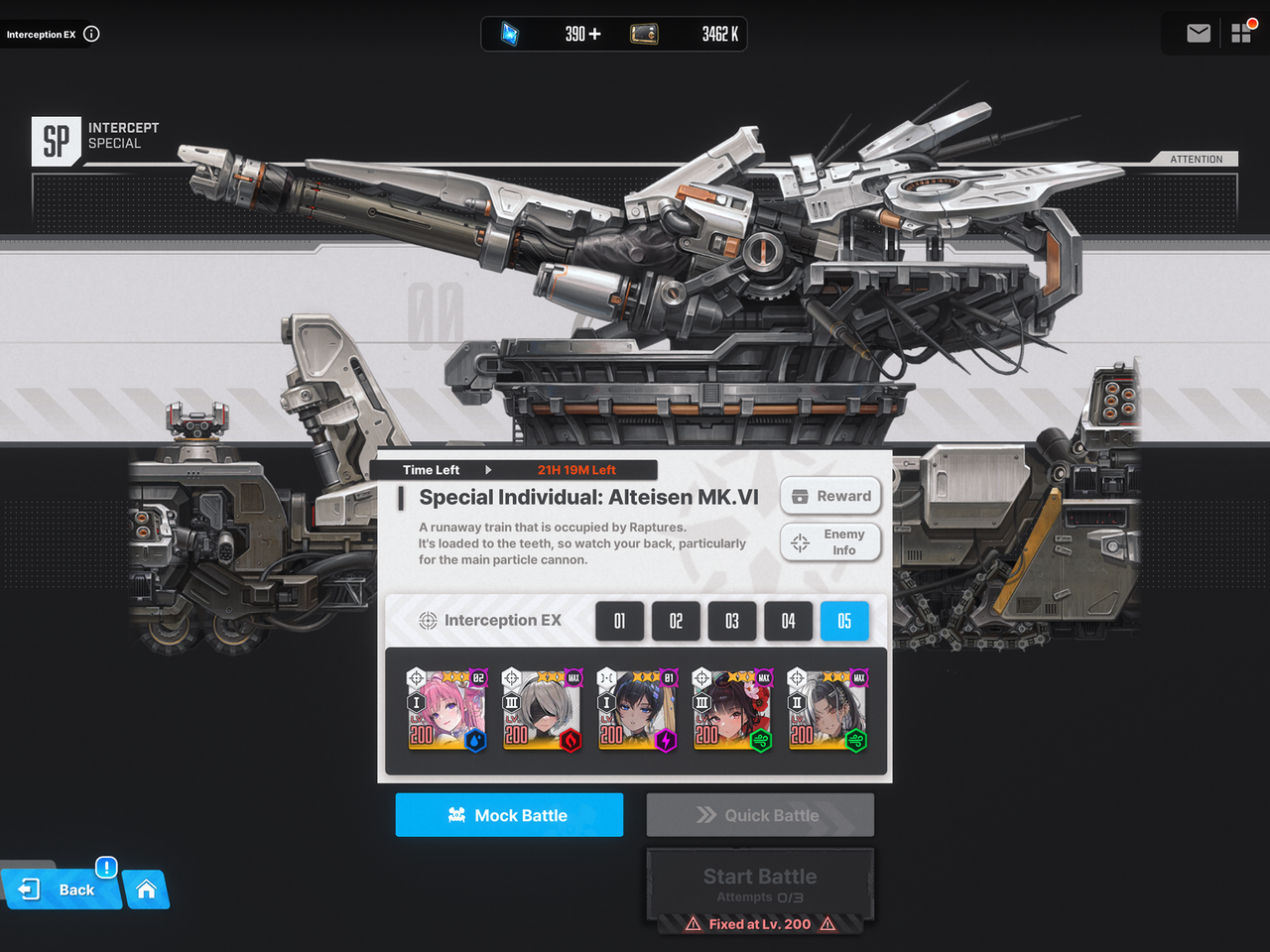 [NIKKE][Interception EX][Fully Automatic] Alteisen MK.VI [2024.0727 ...