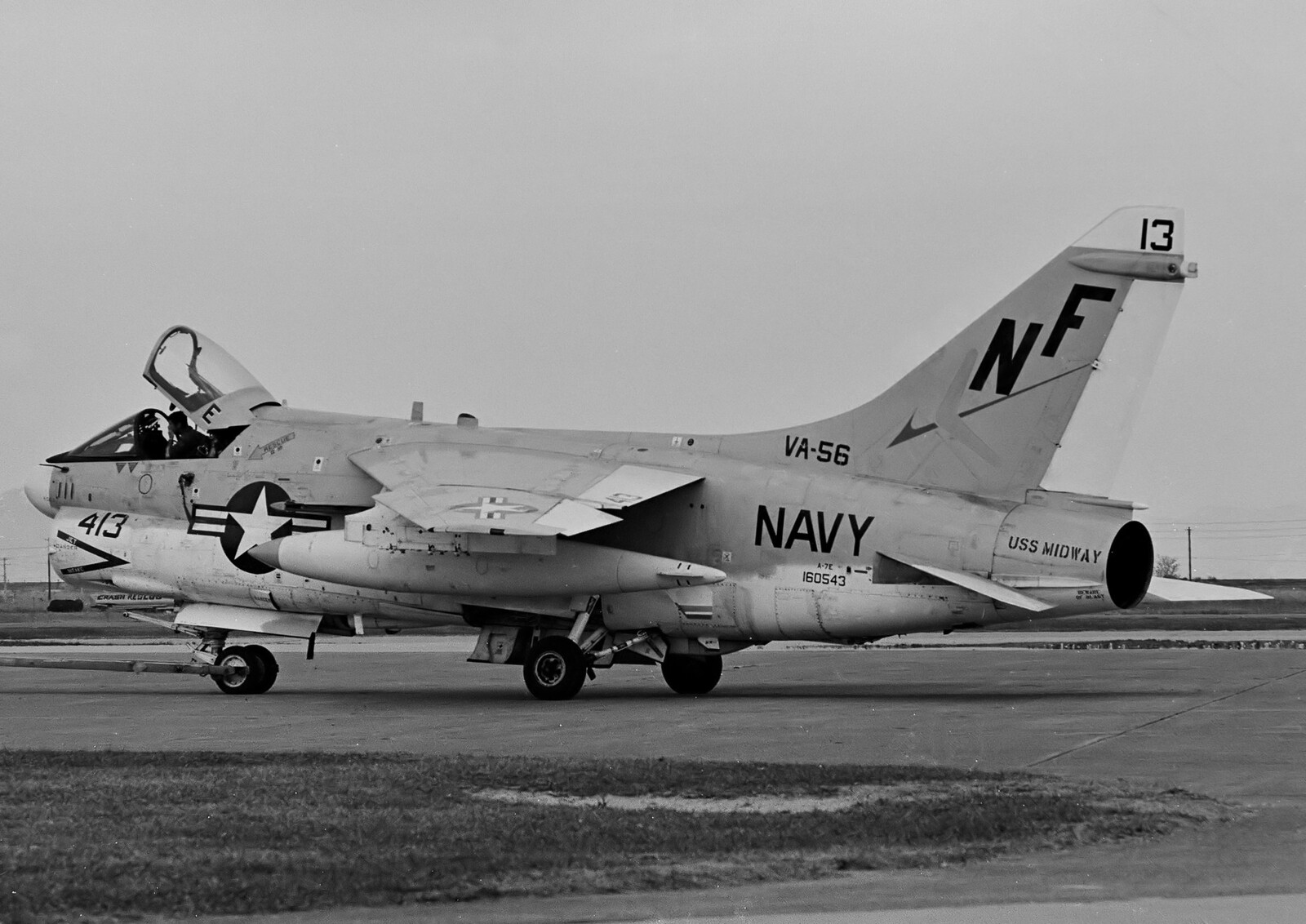 U.S.NAVY A-7E CORSAIR II VA-56”Champions" : THE ALIENS NEST