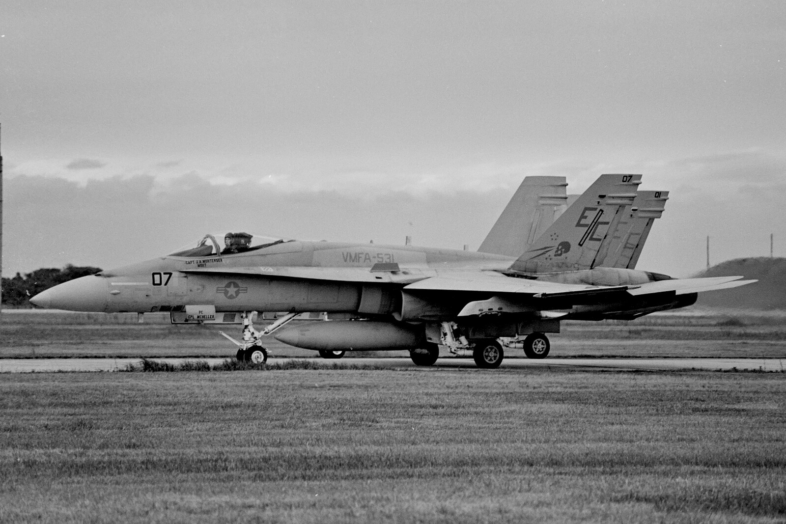 U.S.M.C F/A-18A VMFA-531 ”GREY GHOSTS” : THE ALIENS NEST