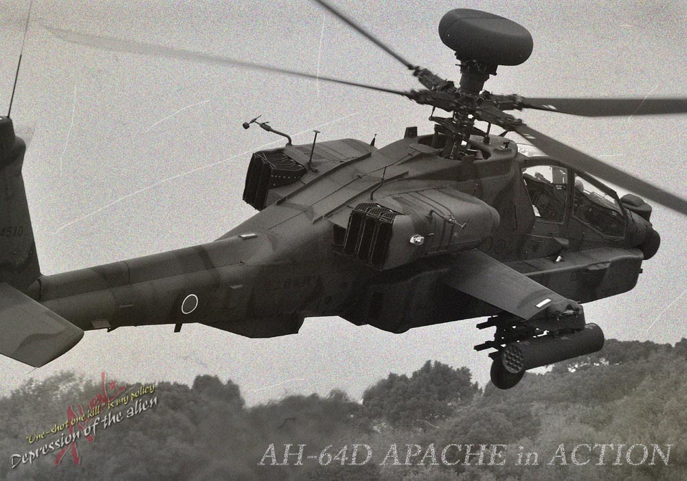 JGSDF AH-64D ”APACHE” : THE ALIENS NEST