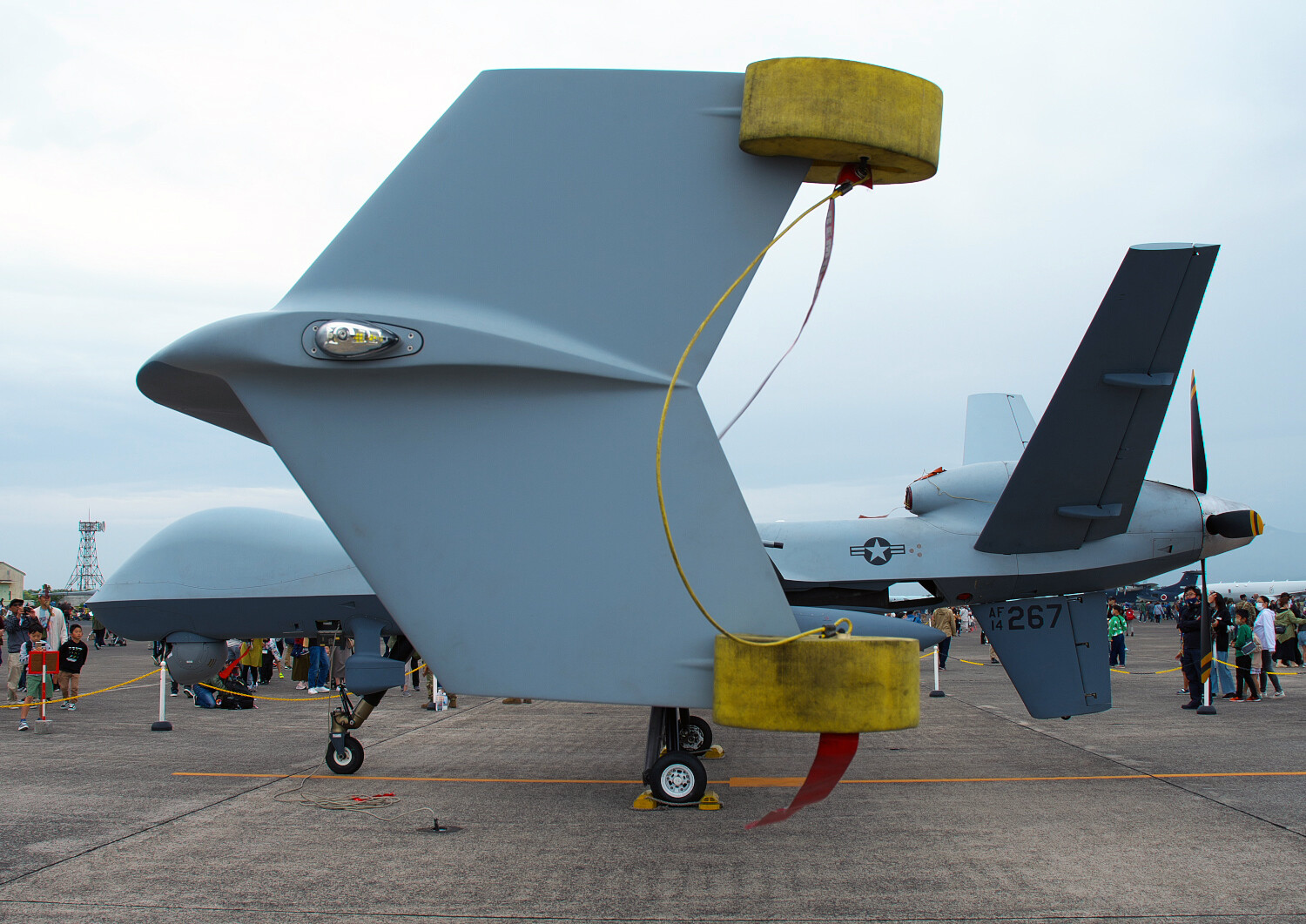 エアメモ2023 地上展示機 米空軍 MQ-9 : THE ALIENS NEST