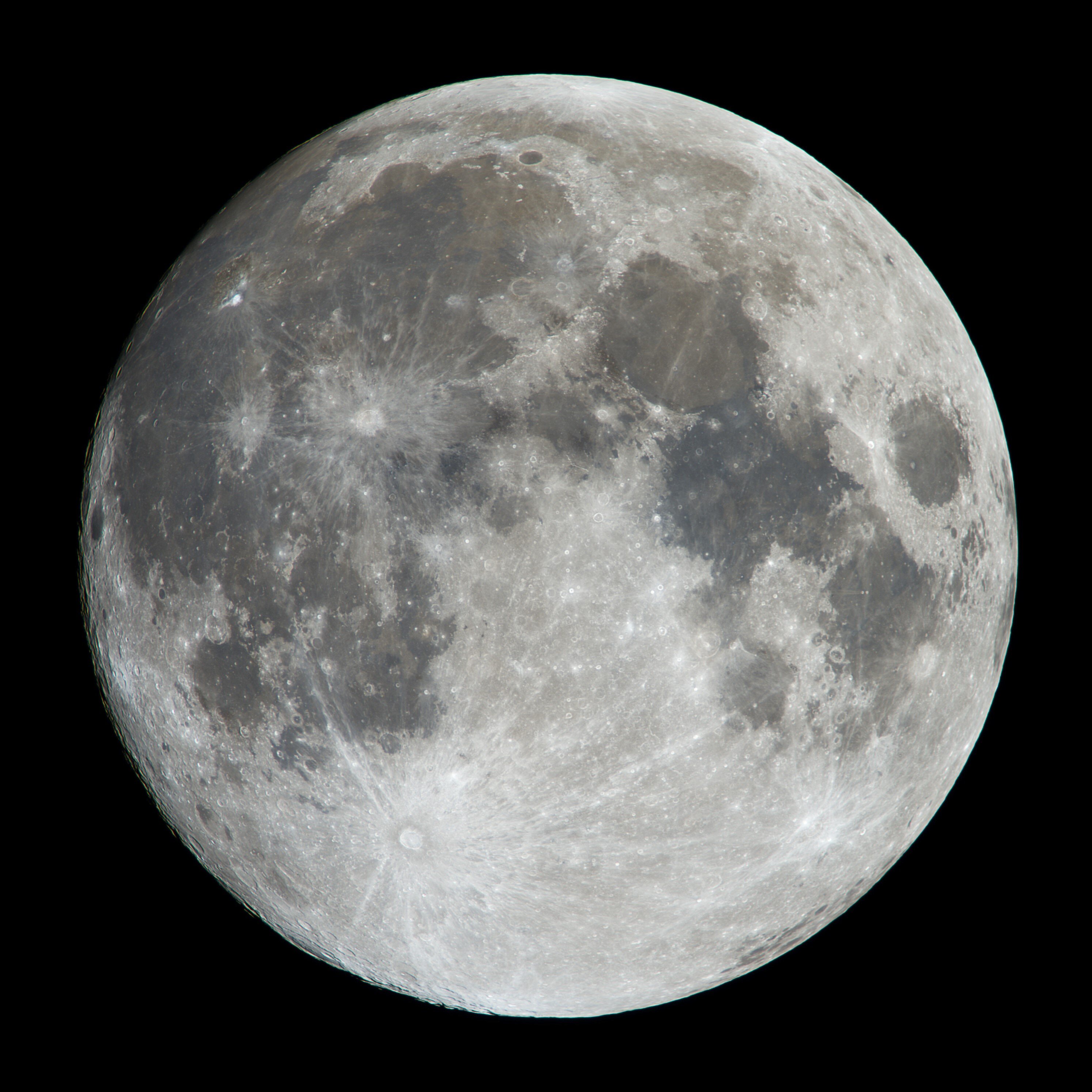 月齢 13.5（2022年12月07日夜） : 星は空の彼方、月よりも遠く