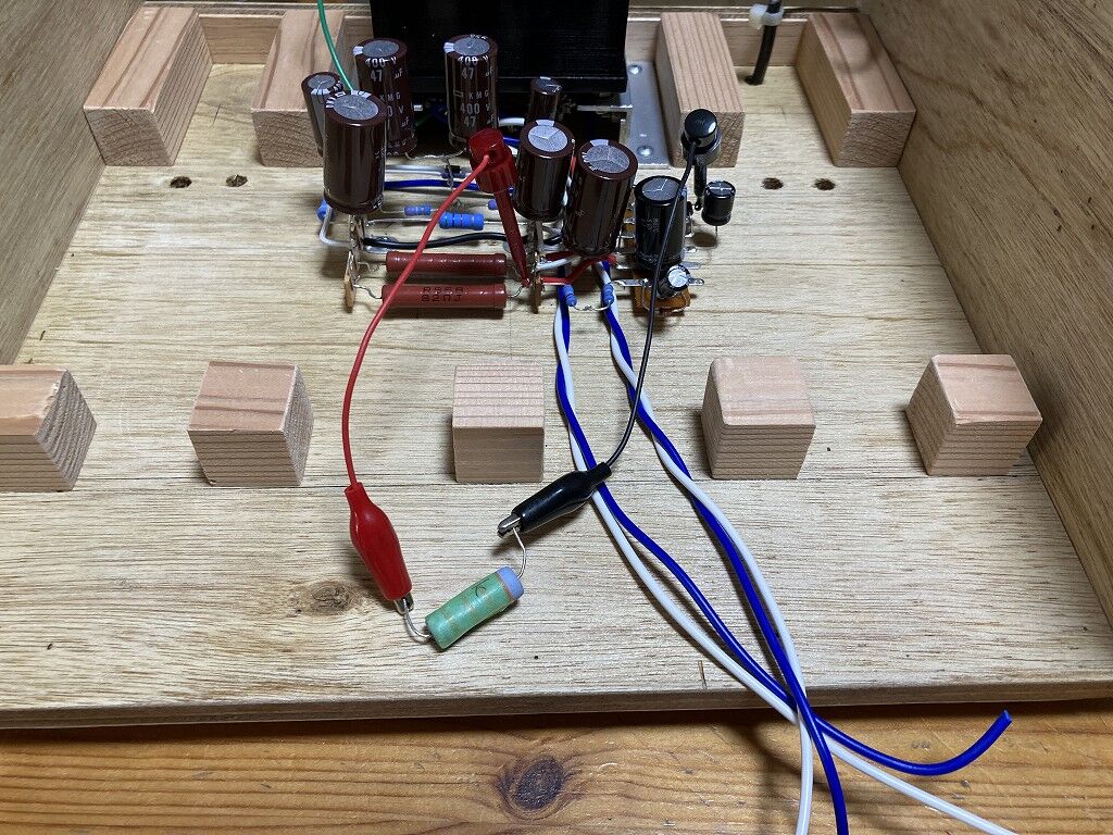 電源回路が完成しました。PCL86 CSPP Amp : ひでじの手作りオーディオ