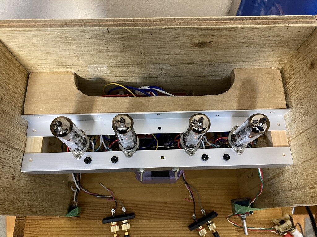 鳴りました！まだ無帰還 PCL86 CSPP Amp : ひでじの手作りオーディオ