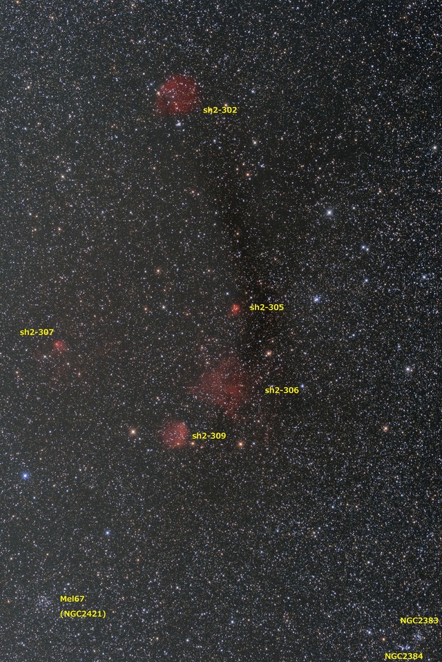 sh2-302,305,306,307,309 : 気の向くままに写真を撮りたい