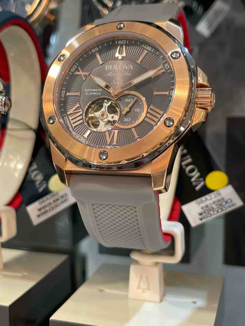 【再入荷のお知らせ】BULOVA MARINE STAR【98A282/98A228/98A227】 | タイムズギア あべのキューズモール店 ...