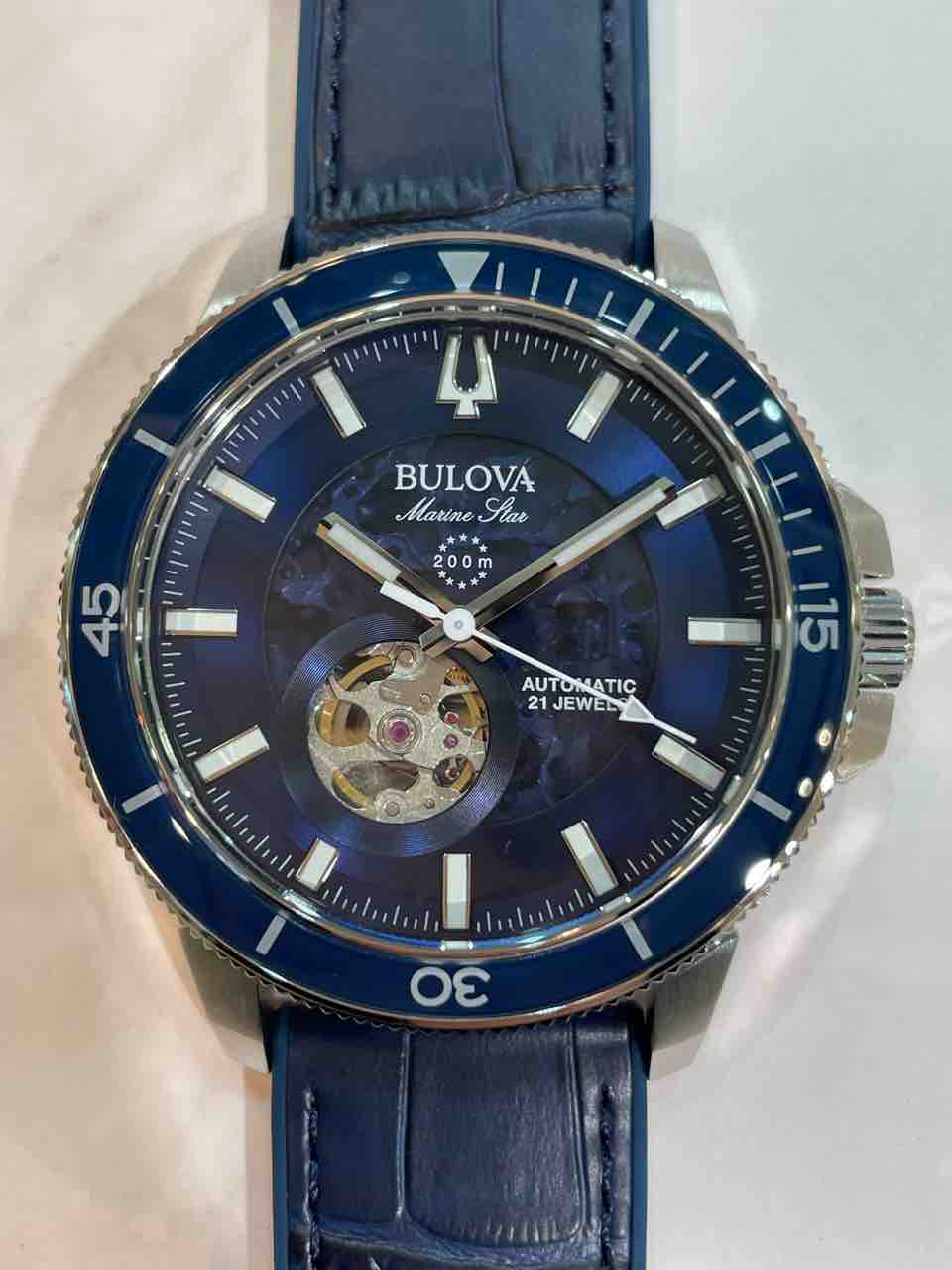 【BULOVA】マリンスター新作モデル登場！他多数入荷！【96A291】 | タイムズギア あべのキューズモール店のスタッフブログ by 光陽