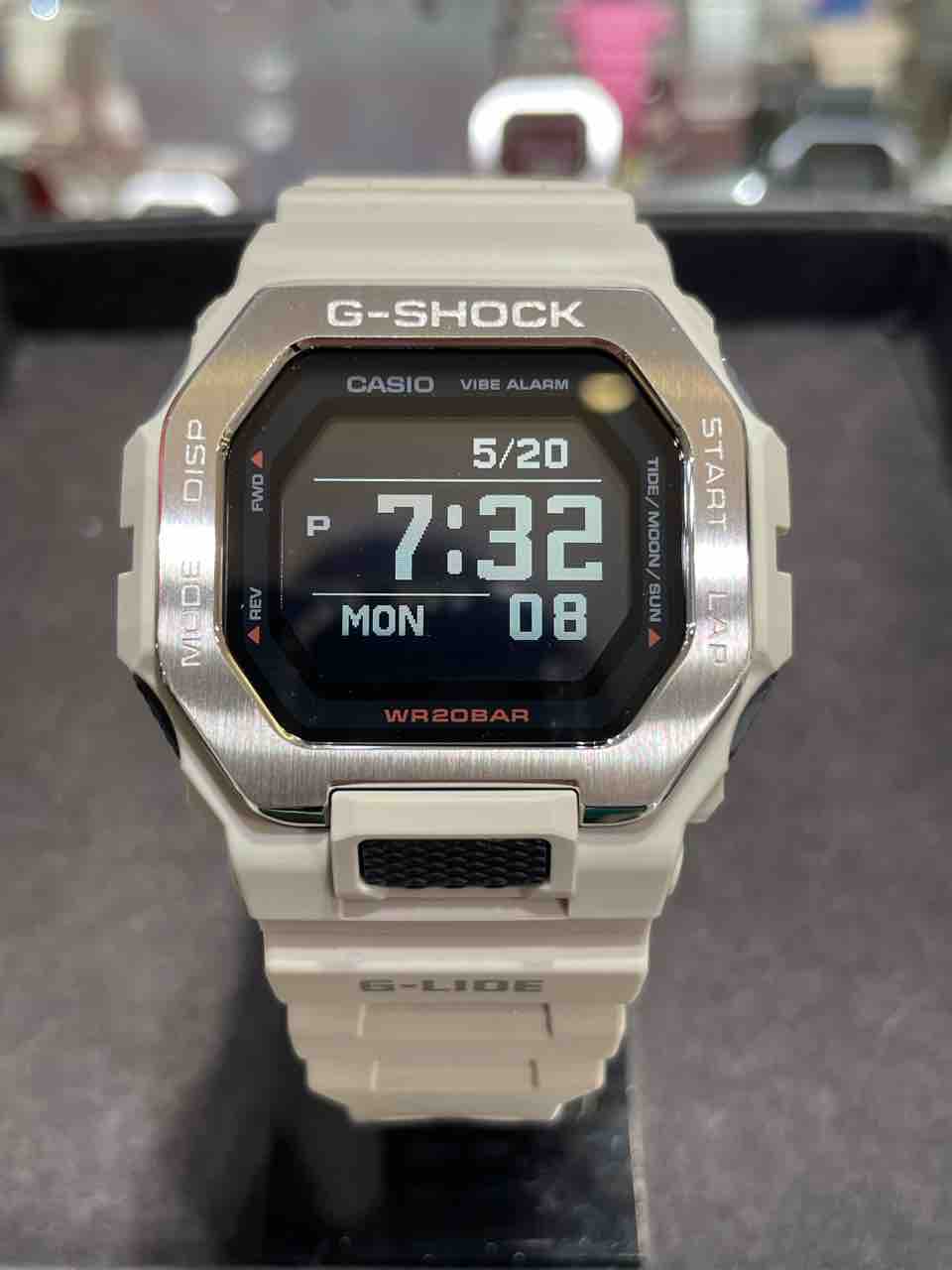 G-SHOCK】タイドグラフ搭載のG-LIDEから新作登場!【GBX-100 G-SHOCK】タイドグラフ搭載のG-LIDEから新作登場!【GBX-100