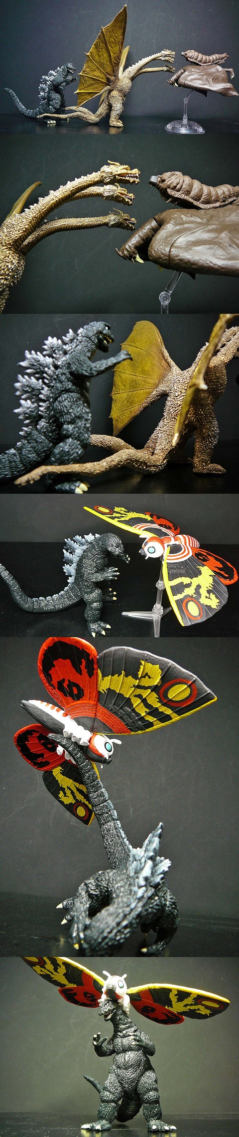 「HGゴジラで名場面」 : 怪獣フィギュアコレクター日記