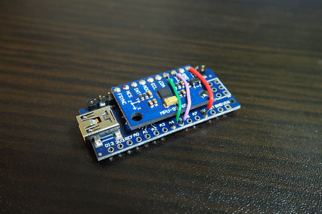 MPU9250とArduino nanoで加速度,ジャイロ値,磁気値を取得 : とあるエンジニアの走り書き