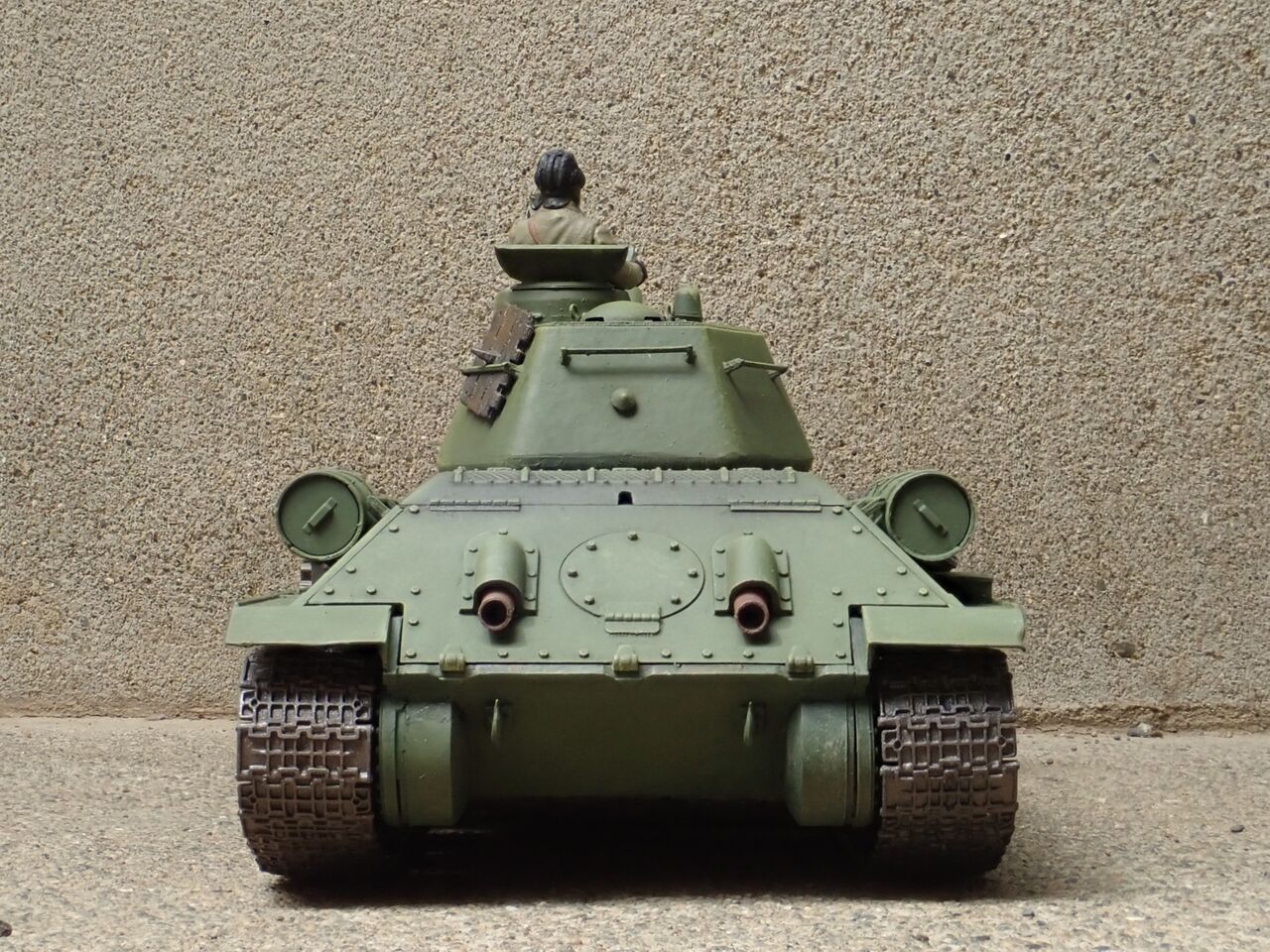 T.M.のプラモMUSEUM : PT-34 マインローラー搭載戦車（TAMIYA 1/35 MM59 & ARSENAL 1/35 MM2）
