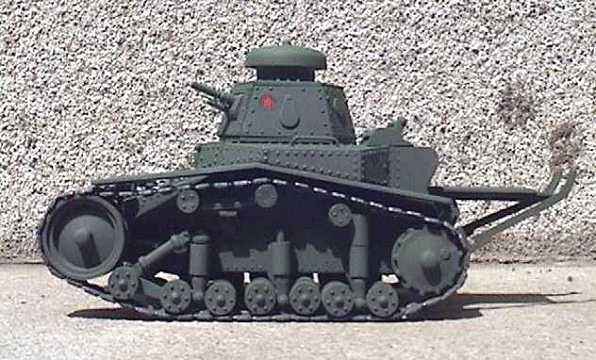 T.M.のプラモMUSEUM : T18（AER 1/35）2001年4月完成