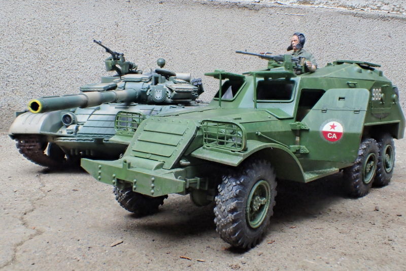 T.M.のプラモMUSEUM : BTR152K（SKIF 1/35）2016年10月完成