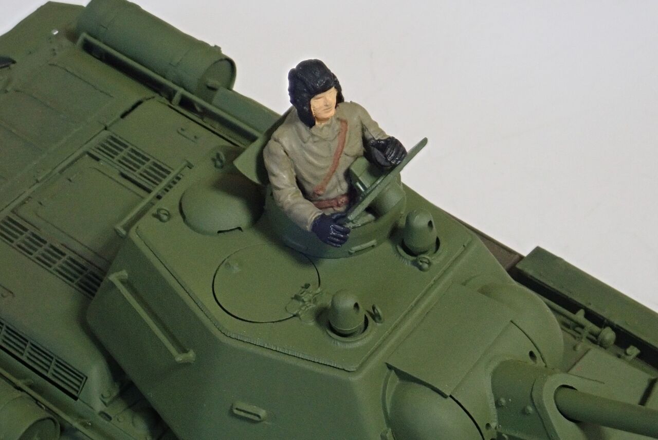 T.M.のプラモMUSEUM : ︎48年前に製作したT-34/761943年型をPT-34としてレストア中