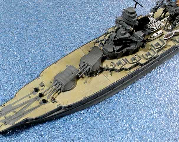 ◉戦艦アリゾナ(BANNER 1/350)2006年2月完成 : T.M.のプラモMUSEUM ◉戦艦アリゾナ(BANNER 1/350)2006年2月完成 : T.M.のプラモMUSEUM