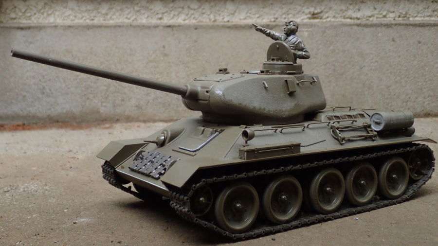 ◉T-34/85(TAMIYA 1/25) : T.M.のプラモMUSEUM ◉T-34/85(TAMIYA 1/25) : T.M.のプラモMUSEUM