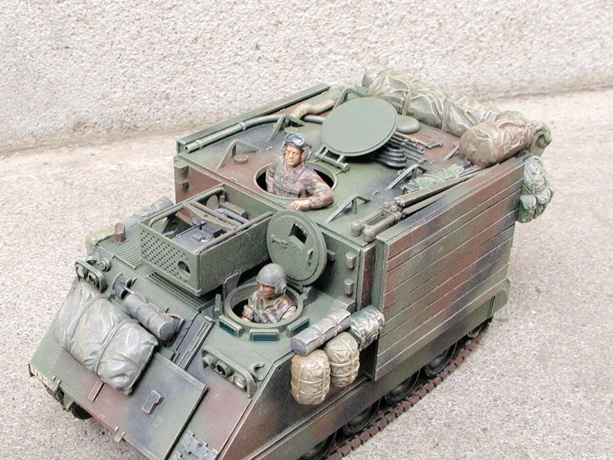 T.M.のプラモMUSEUM : アメリカ現用車両 装備品セット（TAMIYA 1/35 MM266）の使用例