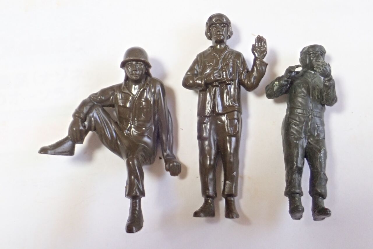 T.M.のプラモMUSEUM : M3リー（MONOGRAM 1/32） 2013年7月製作・2023年7月フィギュア製作し追加