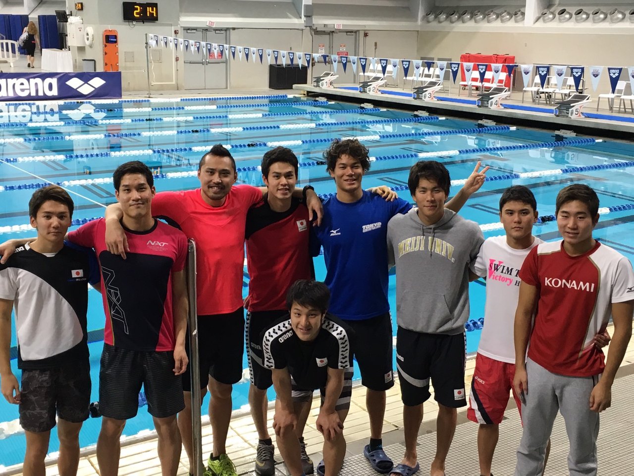 TOBIUO JAPAN Journal : 自由形合宿のメンバーがArena Pro Swim Series at Austinに参戦！