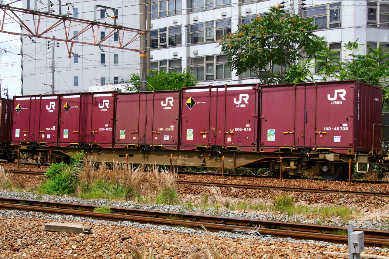 2025/7/11の3050レ : 貨物列車編成記録帳