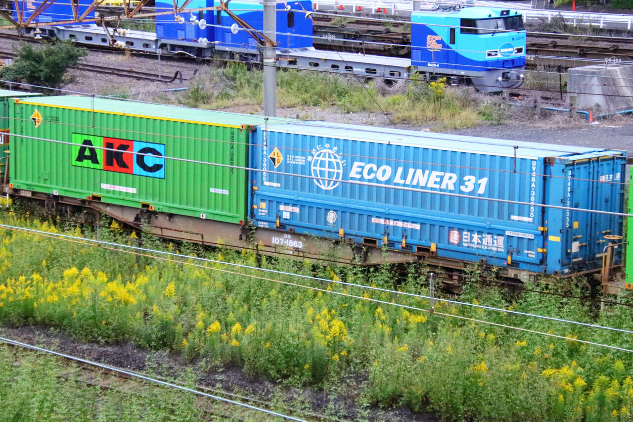 2022/10/15の2068レ : 貨物列車編成記録帳